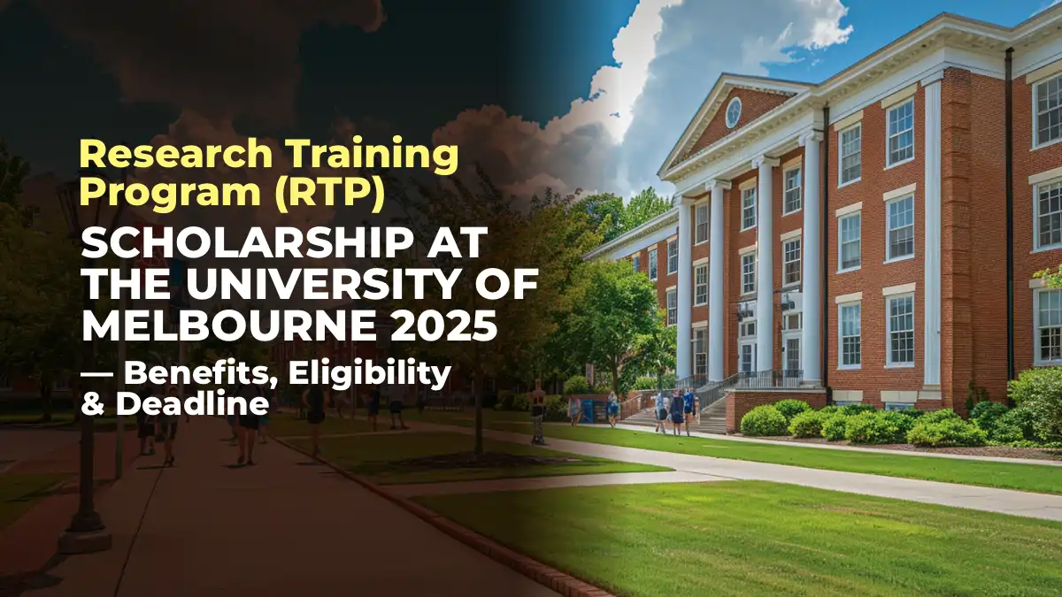 Research Training Program (RTP) Scholarship at the University of ...
